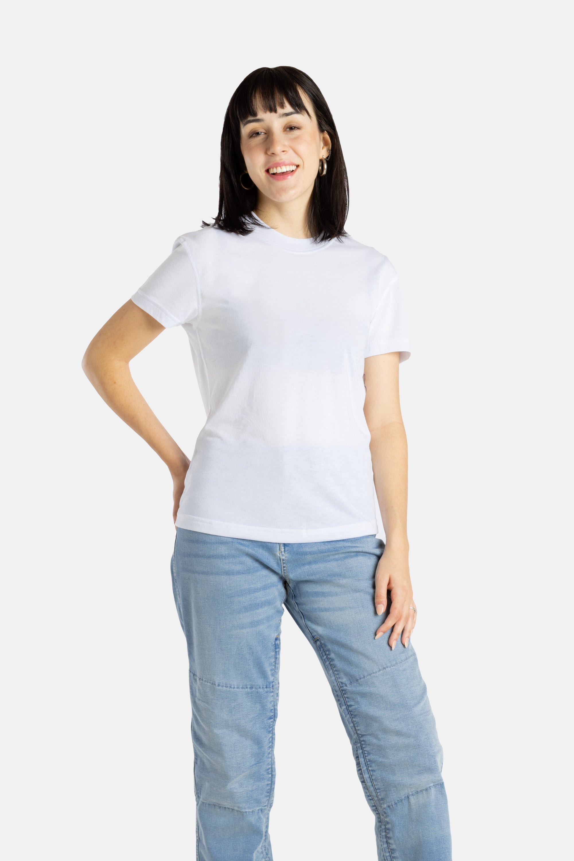 No Limbits Adaptive Women's White Sensory Tee