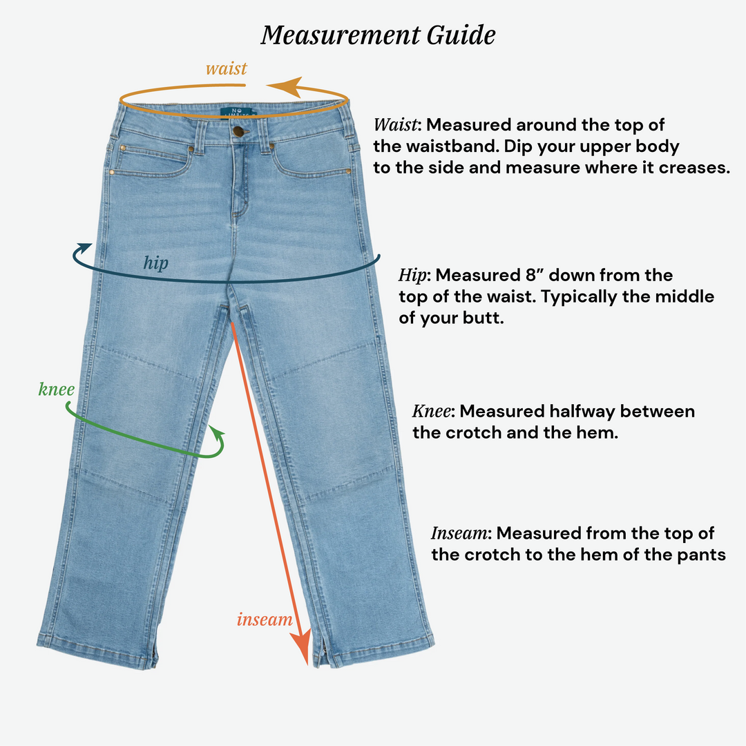 No Limbits Adaptive Women's Dark Wash Unlimbited Pant